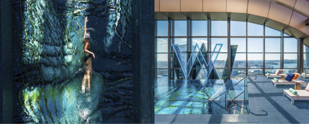 W Hotel Sydney Signage Design and Wayfinding - Corlette Design